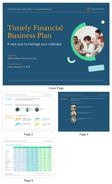 Business Financial Planning Template Excel