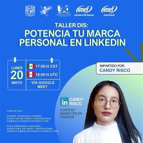 Linkedin Marcapersonal Candy Risco 65 Comentarios