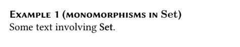 math font in theorem header is not my custom font tex latex stack