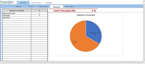 Planilha De Precificação De Serviços Em Excel