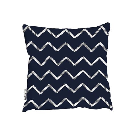 Zig Zagged Rope Outdoor Cushion