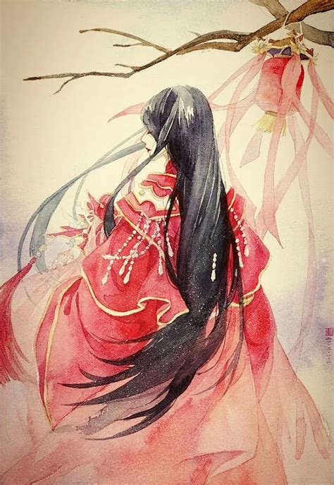 【古图专帖】——『美女系列』——红衣女子古风图片吧百度贴吧 花瓣网