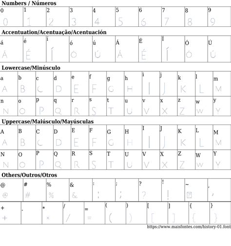 History 01 Free Font Download Maisfontes