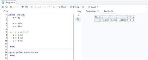 Solved Sas Data Step Same Operation With Different Results Page 2 Sas Support Communities