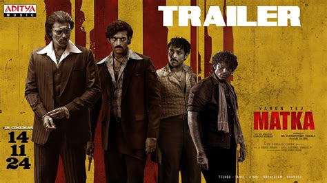 Matka Trailer Varun Tejs Fierce New Look Steals The Show Ntv English