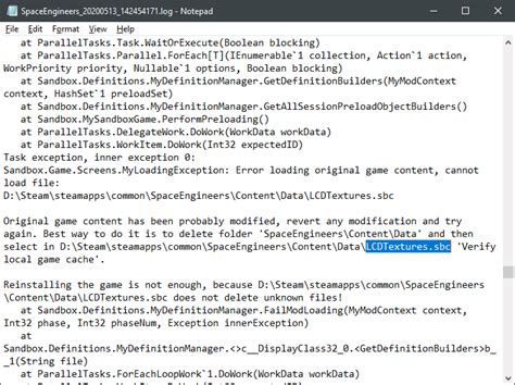 Space Engineers How To Fix Error Loading World Gamepretty