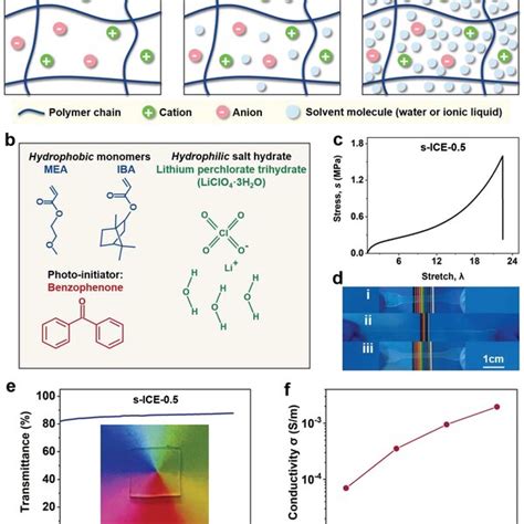 Ionic Conductors Ices And Ionogels Made Of P Mea‐co‐iba Copolymer Download Scientific