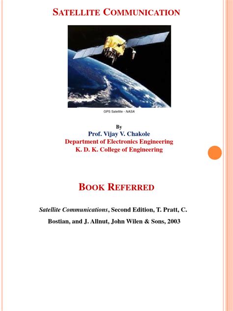 Sat Com Unit 1 Pdf Orbit Orbital Inclination