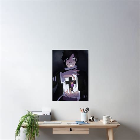 Aphmau Zane Mcd Poster For Sale By Askarlshrexy Redbubble