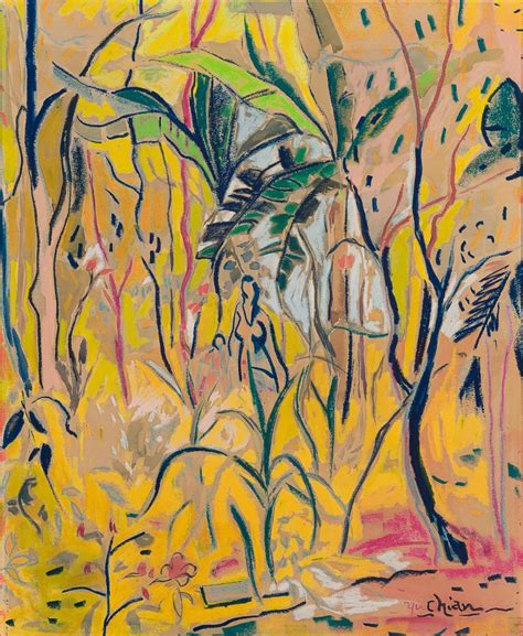 Sold At Auction Chia Yu Chian Chia Yu Chian Abstract Landscape