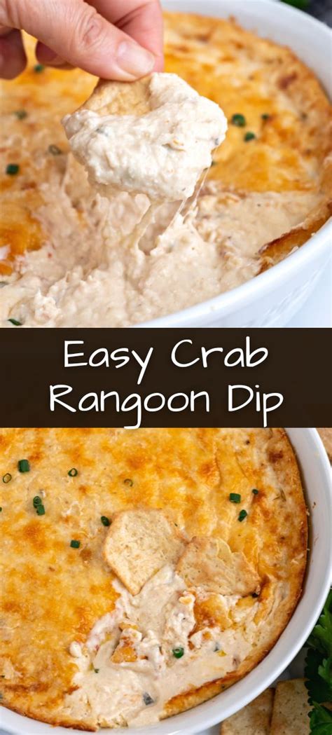 Easy Crab Rangoon Dip Recipe Hot Crab Dip Top Recipes