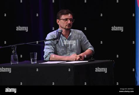 Schauspieler Florian Lukas Liest Und Spricht Auf Der Lit Cologne Dem Internationalen