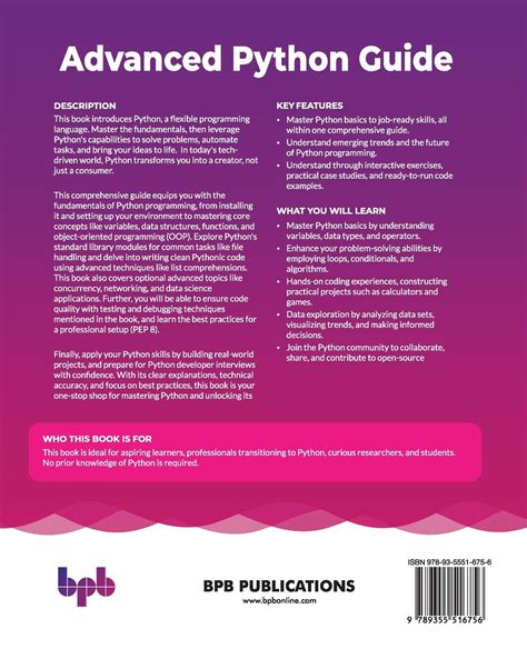 Advanced Python Guide Kriti Kumari Sinha