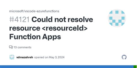 Could Not Resolve Resource Function Apps · Issue 4121 · Microsoft