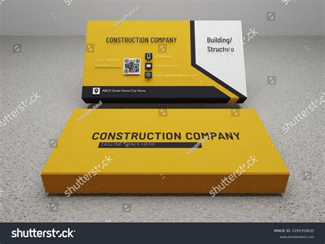 This Card Construction Engineering Usess Stock Illustration 2295359635