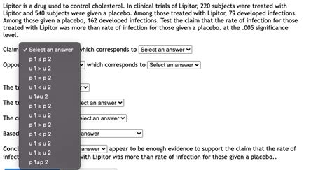 Lipitor Is A Drug Used To Control Cholesterol In