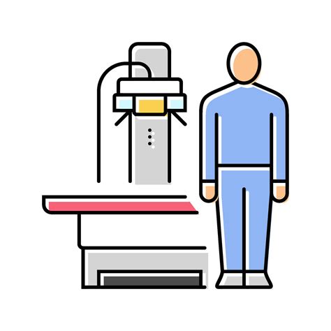 X Ray Technician Equipment Color Icon Vector Illustration 35453560