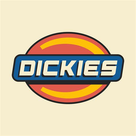 Retro Logo For Dickies Rlogodesign
