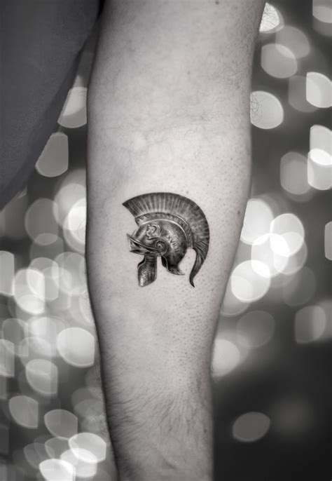 Roman Centurion Helmet Tattoo