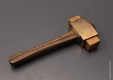 Studley Chest Style Brass Mallet 111322 Jim Bode Tools