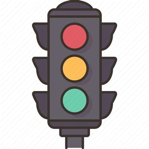 traffic light street crossroad control icon download on iconfinder