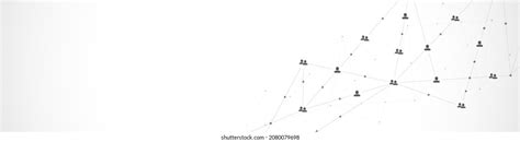 Connecting People Communication Concept Social Network Stock