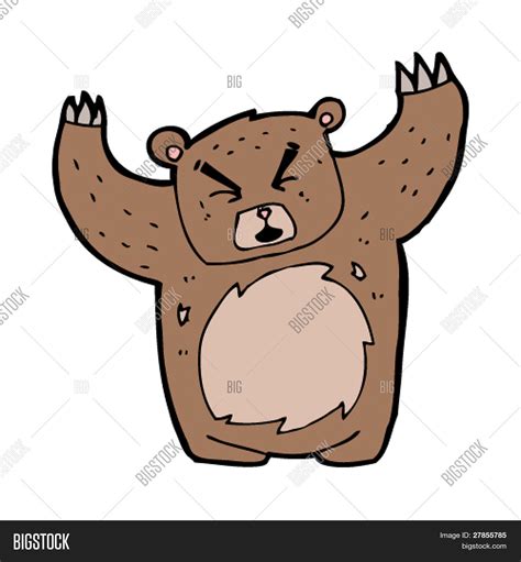 Mean Bear Cartoon