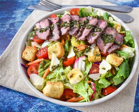 Chimichurri Steak Salad Cook2eatwell