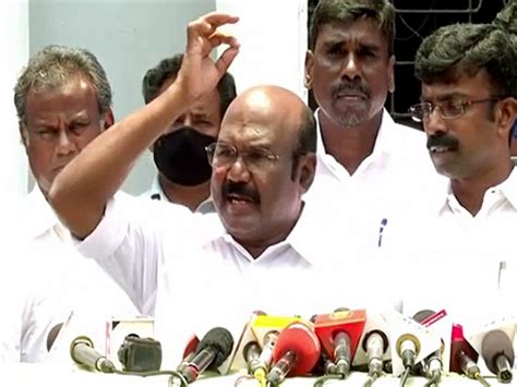 Senthil Balaji Should Recieve An Oscar For His Acting Says Aiadmk Leader Jayakumar