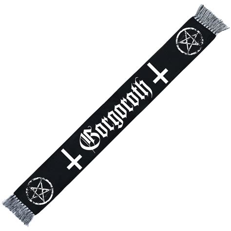 Шарф Gorgoroth Logo купить Шарф широкий Gorgoroth в Киеве цены в