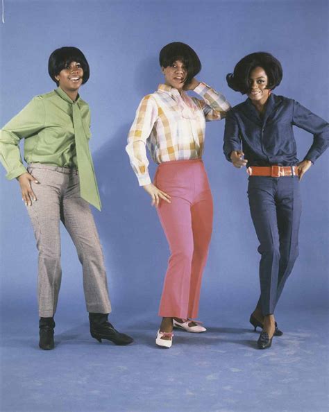 Diana Ross Mary Wilson And Florence Ballard Members Of The Popular