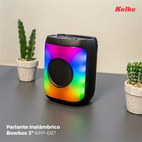 Tupi Sa Parlante Kolke Bowpox 3 InalÁmbrico Kpp 687