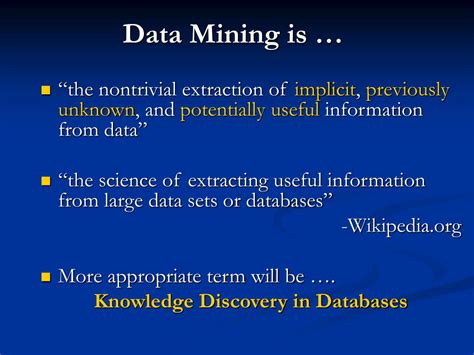 Ppt Data Mining Algorithms Applications And Beyond Powerpoint