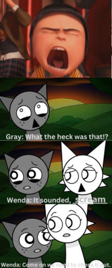 Gray And Wenda Heard Agnes Scream By King Riolu On Deviantart