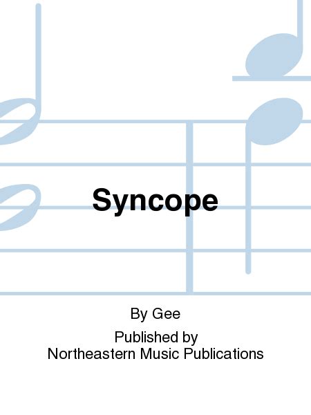 Syncope By Gee Clarinet Solo Sheet Music Sheet Music Plus