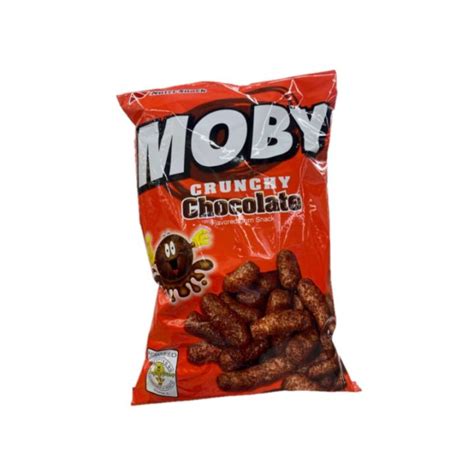 Moby Crunchy Chocolate Flavored Corn Snacks 60g Lazada Ph