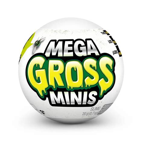 Zuru 5 Surprise Mega Gross Minis Novelty And Gag Toy Pack Of 5 Brands In Capsule Bag Ages 4 99