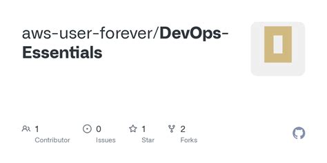 Github Aws User Foreverdevops Essentials