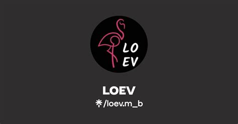 Loev Instagram Facebook Linktree