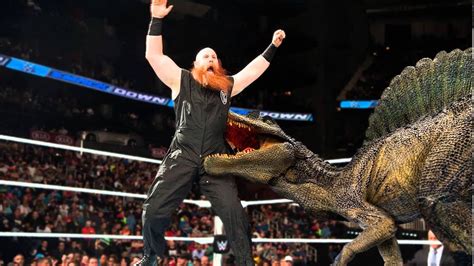 Wwe Superstars Vs Dinosaurs Slide Show Youtube