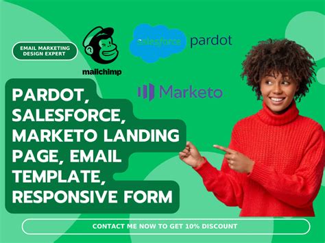 pardot salesforce marketo landing page email template responsive