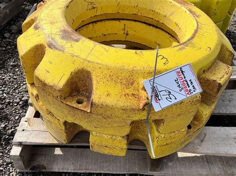 Absolute John Deere Wheel Weights Res Auction Services