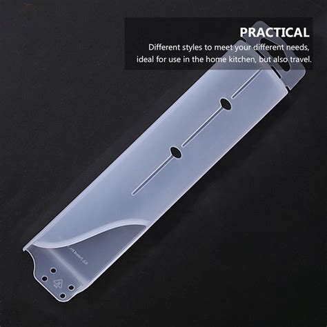 1 Set Of 6pcs Plastic Knive Edge Guard Sheath Util Grandado
