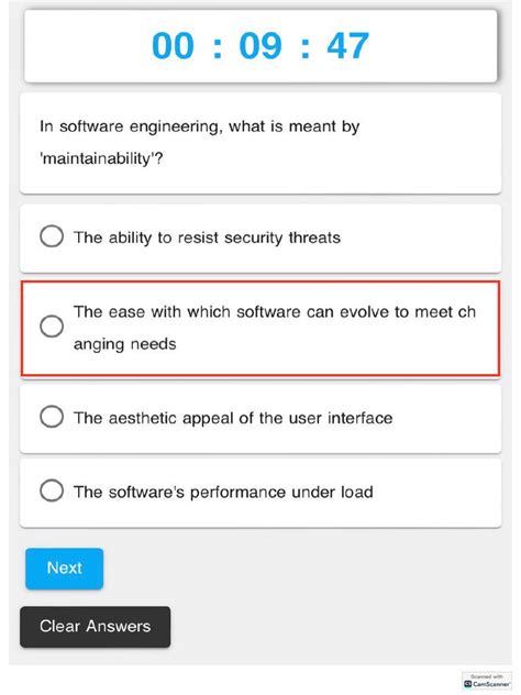 Quiz 1 Software Engineering Pdf