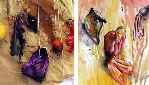As Art Exam Paintings Of Decaying Fruit 98 Fruit Art Art Painting