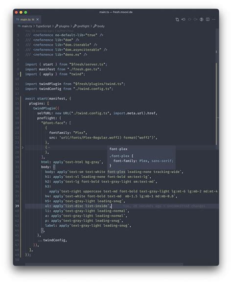Twind Completions In Fresh Deno Workspace Not Autocompleting Custom Theme · Issue 18 · Tw In