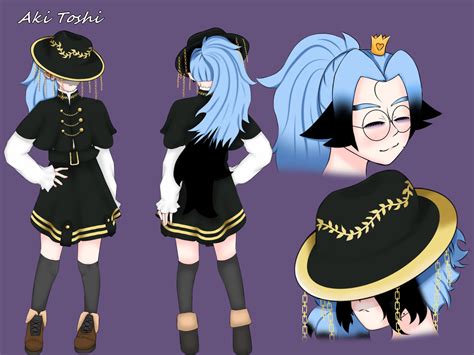 Toshi Ref Sheet Hat By Temmtemm On Deviantart