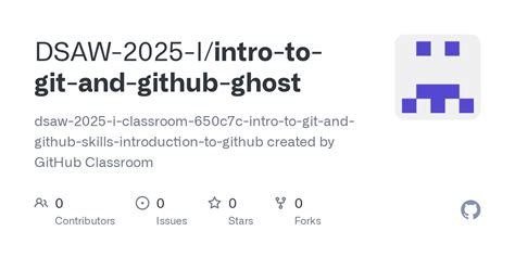 Releases · Dsaw 2025 Iintro To Git And Github Ghost · Github