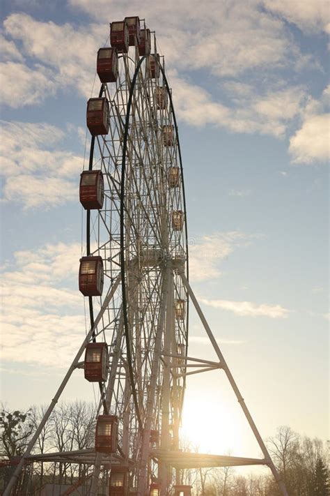 Ferris Wheel Stock Image Image Of Machine Vehicle 362475307
