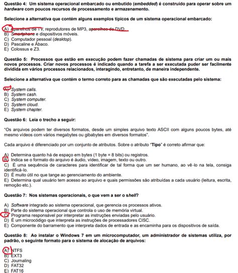 Fundamentos De Sistemas Operacionais Braincp